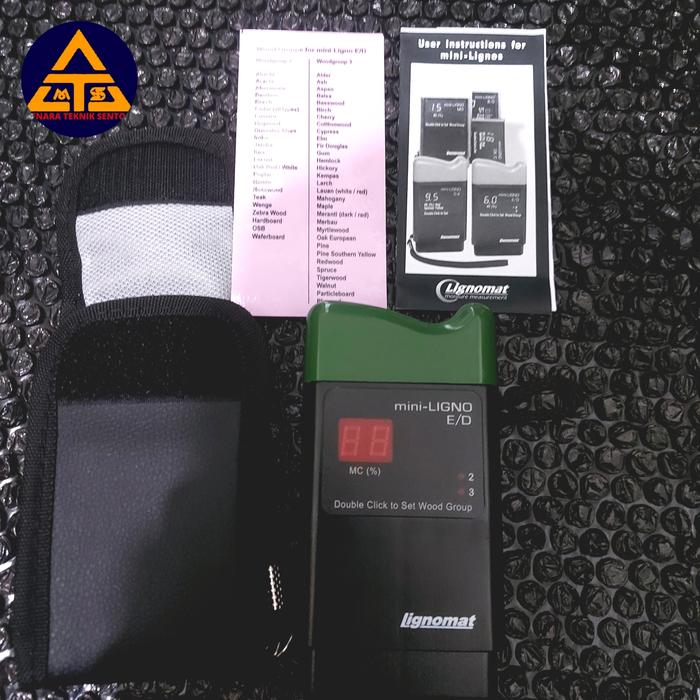 Jual Alat Ukur Kadar Air Kayu Lignomat Mini ED / MC Meter Lignomat ...