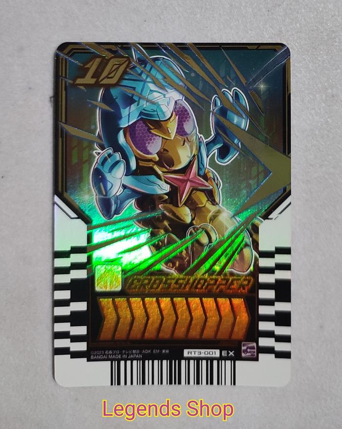 Jual Crosshopper RT3-001 EX Kartu Kamen Rider Gotchard Ride Chemy 03 ...