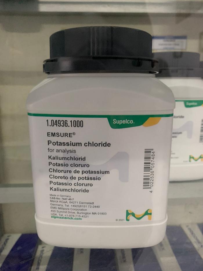 Jual Potassium chloride EMSURE 1 KG / MERCK / 1.04936.1000 - Kota ...