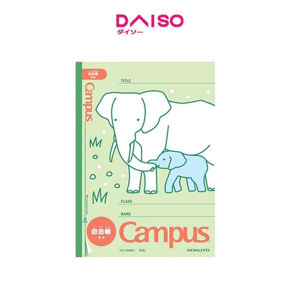 Jual Daiso Campus Animal Free Book elephant - Jakarta Selatan - DAISO ...