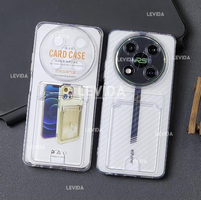 Jual Itel RS4 Clear Wallet Card Case Bening / Card Holder Kart ...