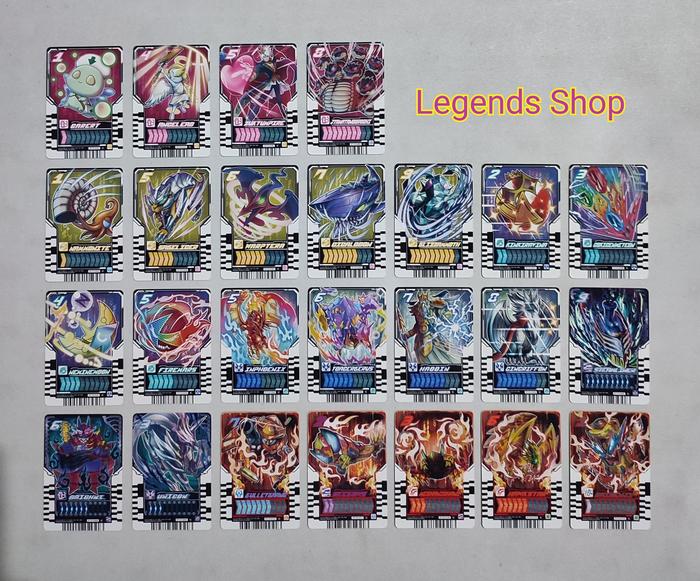 Jual Kartu Kamen Rider Gotchard Ride Chemy Phase 03 Common Card Set ...