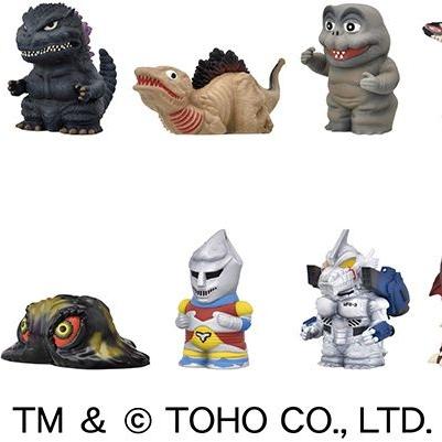 Jual Godzilla Sofvi Puppet Mascot 2 Sofubi 10pack Box Full Set Action Figure Mainan Cerita Jari ...