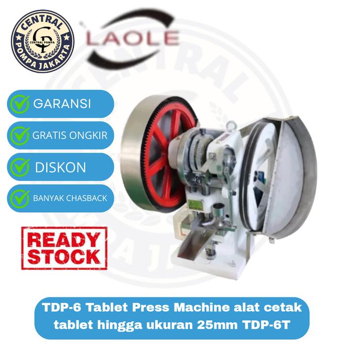 Jual TDP-6 Tablet Press Machine alat cetak tablet hingga ukuran 25mm ...