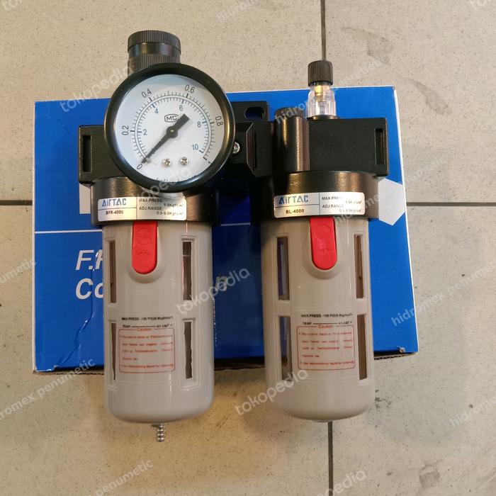 Jual AIR FILTER REGULATOR PNEUMATIC AIRTAC BFC4000 DRAT 1/2 INCH - Jakarta Barat - CAHAYA ...