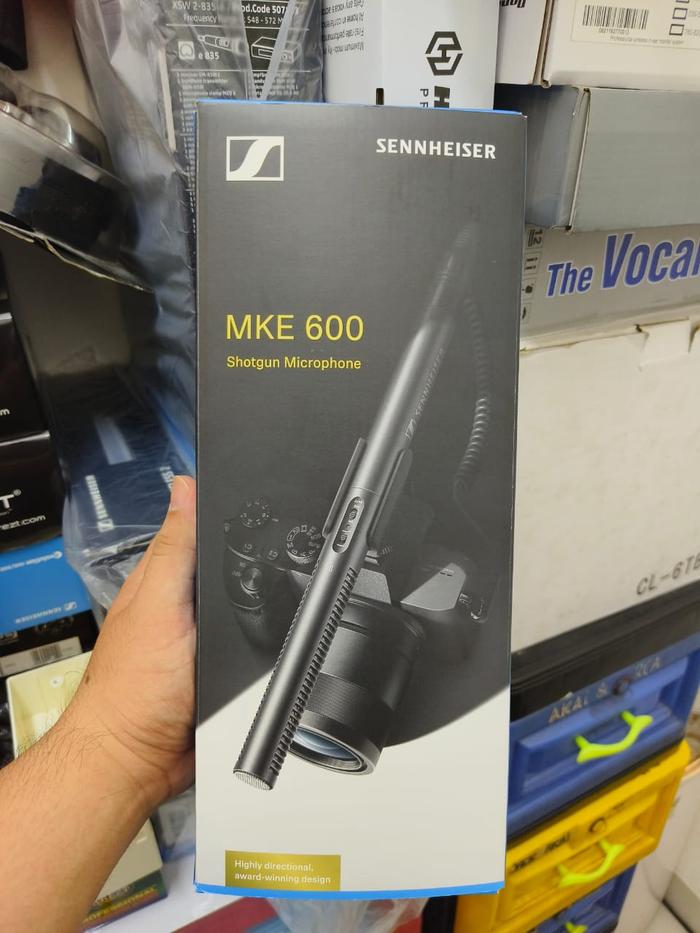 Jual Sennheiser MKE 600 mke600 Shotgun Microphone Original garansi ...