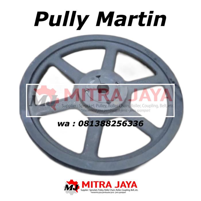Jual 2 SPA 400 PULLY MARTIN + BUSH 2517 PULLEY PULI IMPOR 2 JALUR ALUR ...
