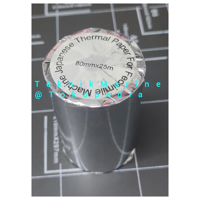 Jual Navtex Paper / Weather Fax Paper / Kertas Navtex 80mmx25Mtr ...