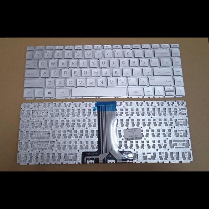 Jual Keyboard hp 14-cf 14s-cf 14-dk 14s-dk 14-df 14-dg silver - Jakarta Pusat - computer center ...
