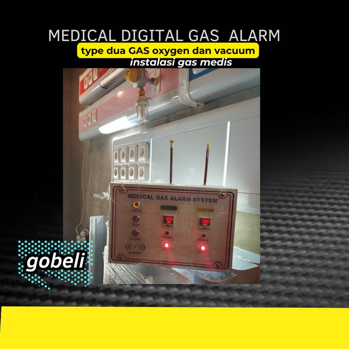 Jual DIGITAL GAS ALARM untuk instalasi gas medis - Medical Gas Alarm ...
