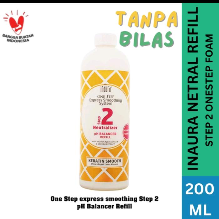 Jual Inaura One Step Ph Balancer Step 2 Refil 200ml pH Balancer foaming ...