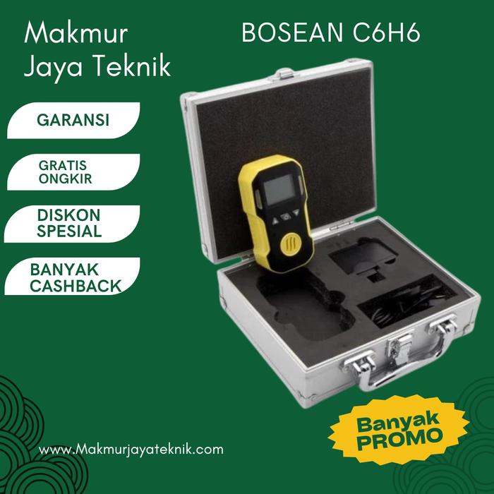 Jual Bosean C6H6 Benzene Gas Detector C6H6 Benzena Analyzer Alarm ...