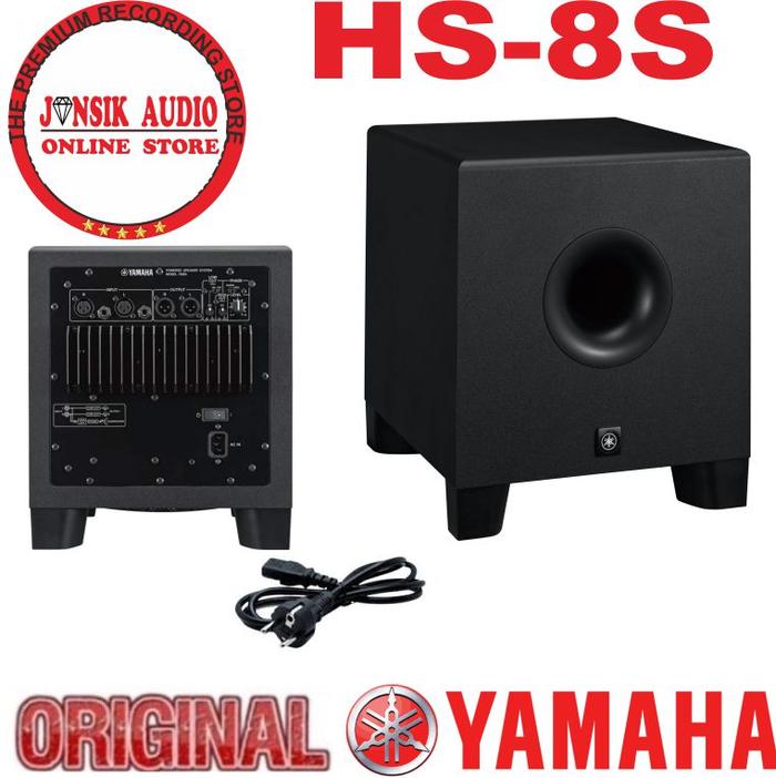 Jual Yamaha HS8S 8 inch Powered Studio Subwoofer Original HS-8S - Jakarta Pusat - Jansik Audio ...