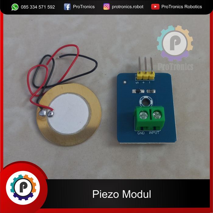 Jual Piezoelectric Vibration Analog Sensor Module Piezo Modul - Kota ...