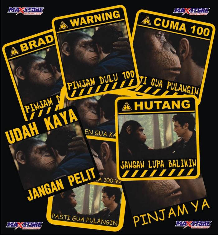 Jual PINJAM DULU SERATUS STICKER / MEME STICKER / +62MEME STICKER ...