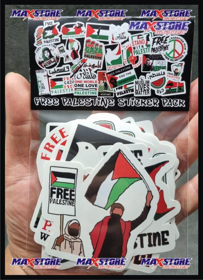 Jual FREE PALESTINE STICKER PACK / PALESTINA STIKER PACK / LUGGAGE ...