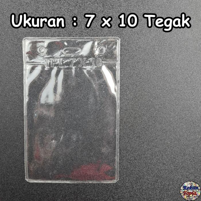 Jual Wadah name tag bahan mika name tag plastik tempat kartu nama ...