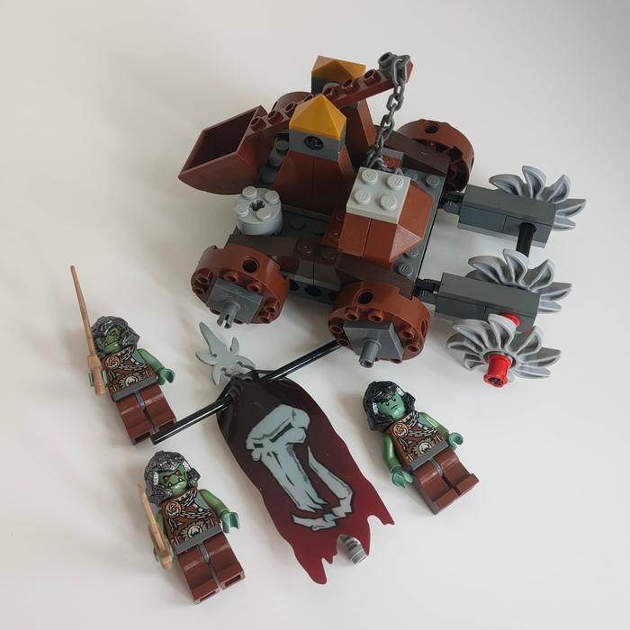 Jual Lego Castle troll set series with catapult & 3 minifigure ...