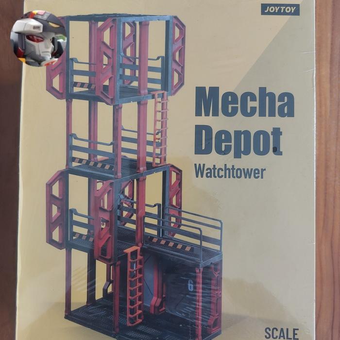 Jual joytoy joy toy skala 1/18 mecha depot watchtower watch tower ...