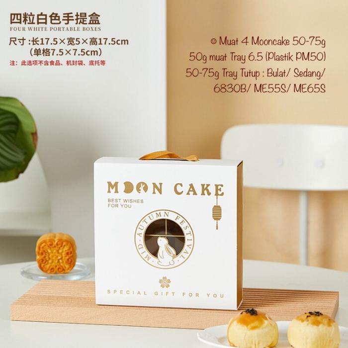 Jual Box Packaging Mooncake Dus Kue Bulan Kotak Moon Cake Sekat Muat ...