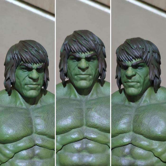 Jual Lou Ferrigno Hulk Headsculpt For Marvel Legend BAF Prof Hulk Body ...