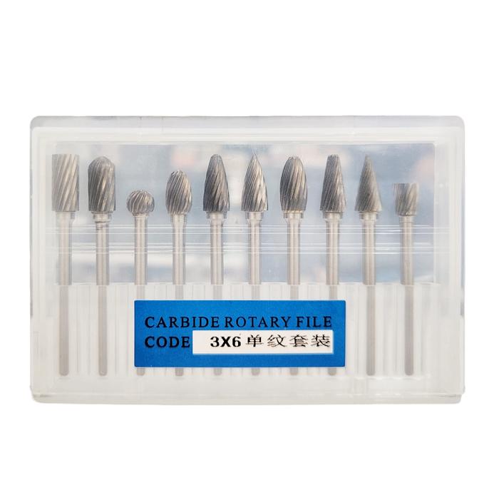 Jual Rotary Burr Set 20 pcs Mata Tuner 3x3 mm Mata Tuner 2 Alur ...