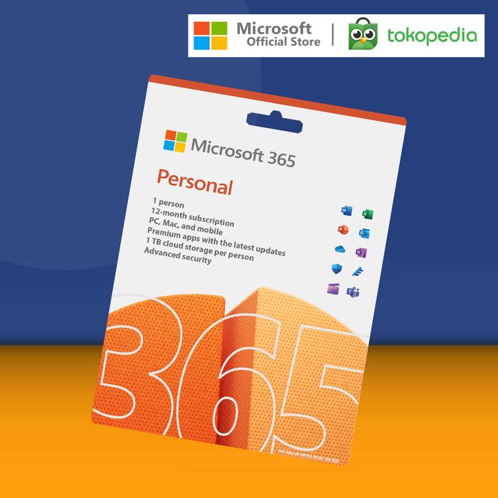 Jual Microsoft 365 Personal - POSA CARD - Kota Tangerang Selatan ...