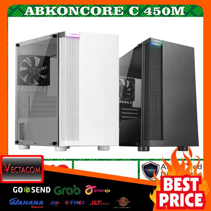 Jual Casing ABKONCORE C450M RGB Strip Black / White - Jakarta Pusat ...