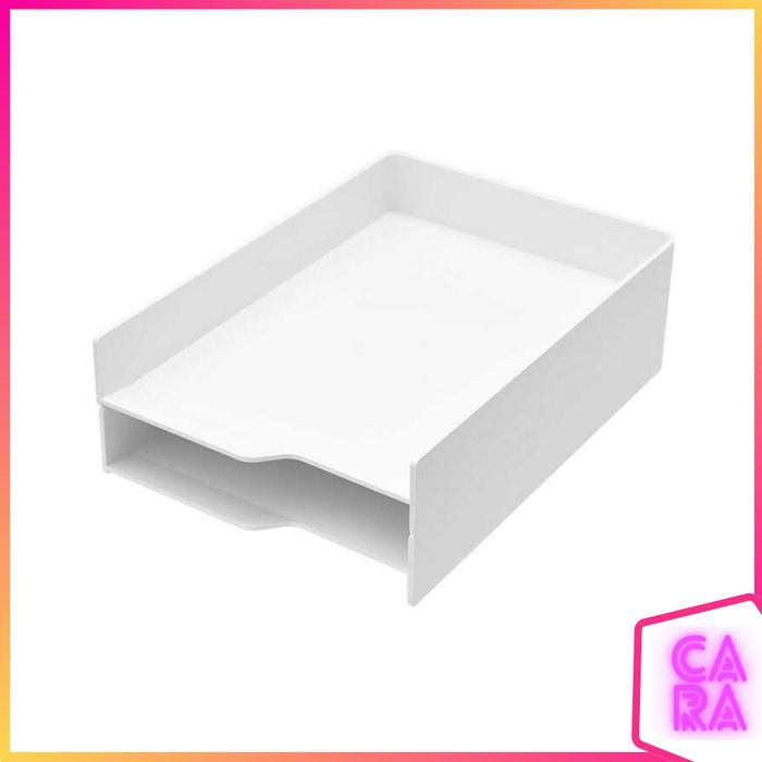Jual Rak Kertas Organizer Meja Kerja Arsip Dokumen A4 2 Pcs K1414 ...