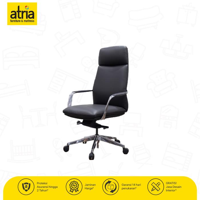 Promo Atria Kursi Kantor Anakin High Chair 64X70X118-124Cm A2216 Black ...