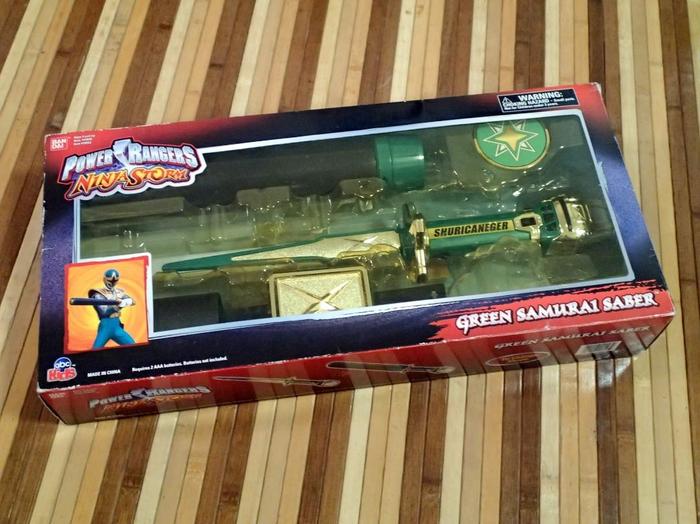 Jual Dx Power Rangers Ninja Storm Ninpuu Sentai Hurricanger Green Sword ...