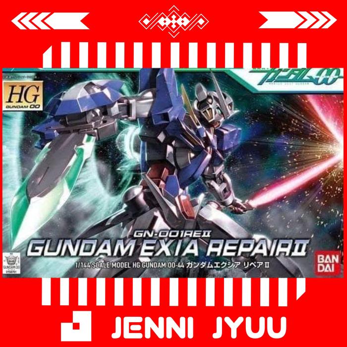 Jual HG HG00 1/144 Gundam Exia Repair II [BANDAI] HGOO Gundam Exia Repair 2 Gunpla Model Kit ...
