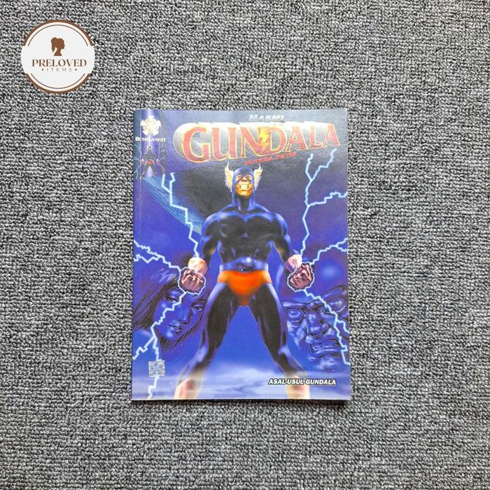 Jual Komik Gundala Putera Petir: Asal-Usul Gundala Karya Hasmi (Penerbit Bumi Langit, 2005 ...