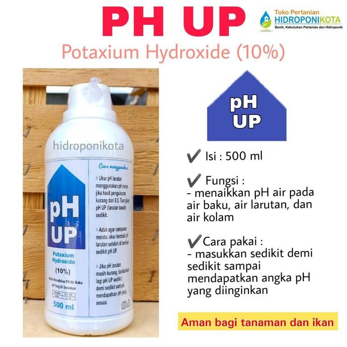 Jual ph up 500 ml - cairan penaik ph - ph up kolam - ph up hidroponik - Kota Surabaya ...