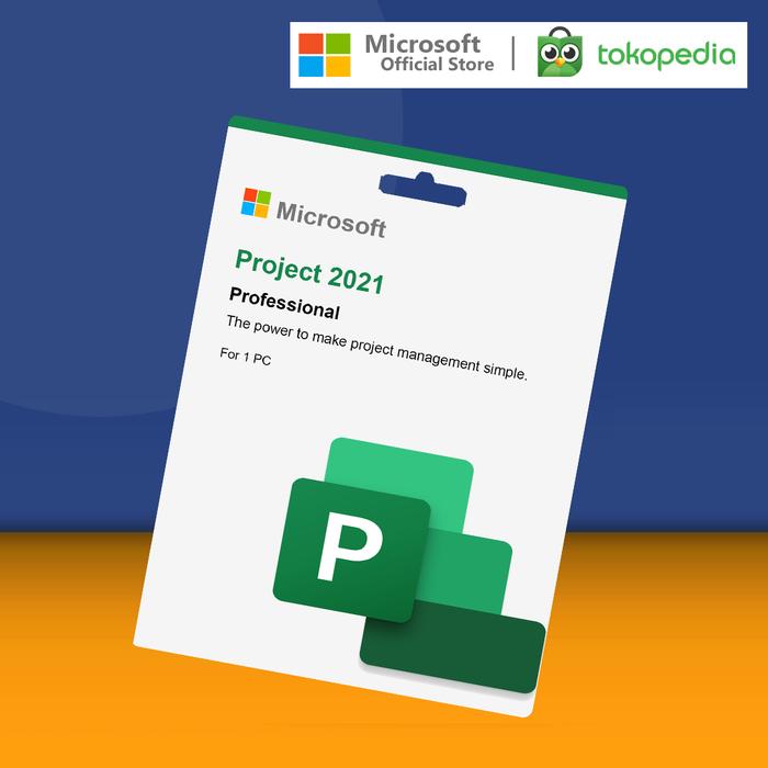 Jual Microsoft Project Pro 2021 32/64 Bit Full Retail Version - POSA ...