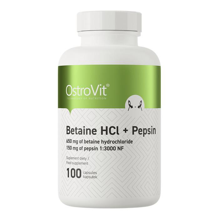 Jual OstroVit Betaine Hydrochloride HCl + Pepsin 100 Kapsul ...