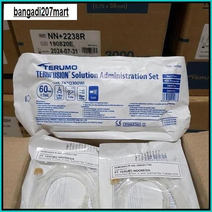 Jual Alat Medis Infuset Terumo Anak / Infusion Set / Selang Infus (Box ...