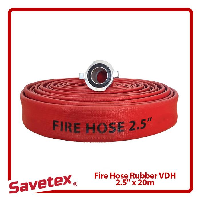 Promo Fire Hose Rubber VDH 2.5" x 20m / Selang Pemadam 20 m - Kab ...