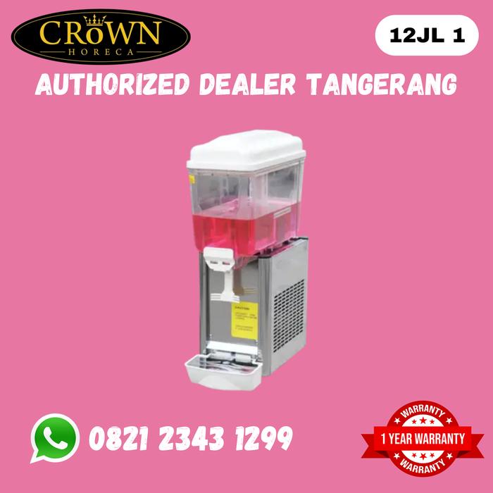 Jual CROWN 12JL 1 Juice Dispenser / Mesin Dispenser Jus 1 Tabung - Kab ...