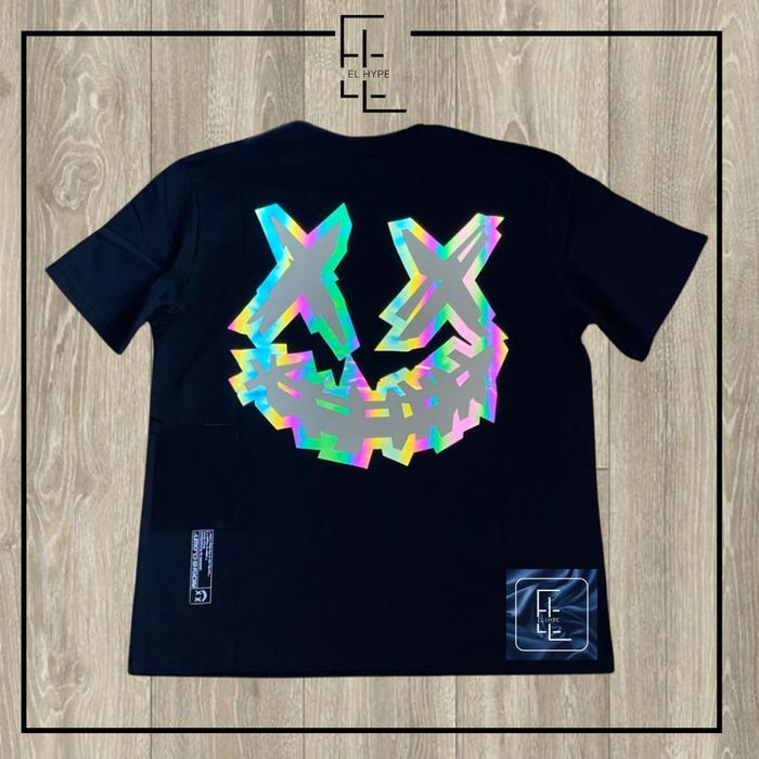 Jual RIC Tshirt Ricky Is Clown Logo Reflective Black RickyIsClown ...