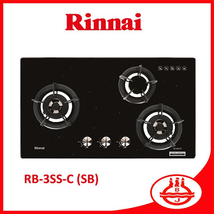 Jual Rinnai RB-3SS-C (SB) Kompor Tanam 3 tungku RB3SS C Built in Gas Hob - Kota Bandung ...