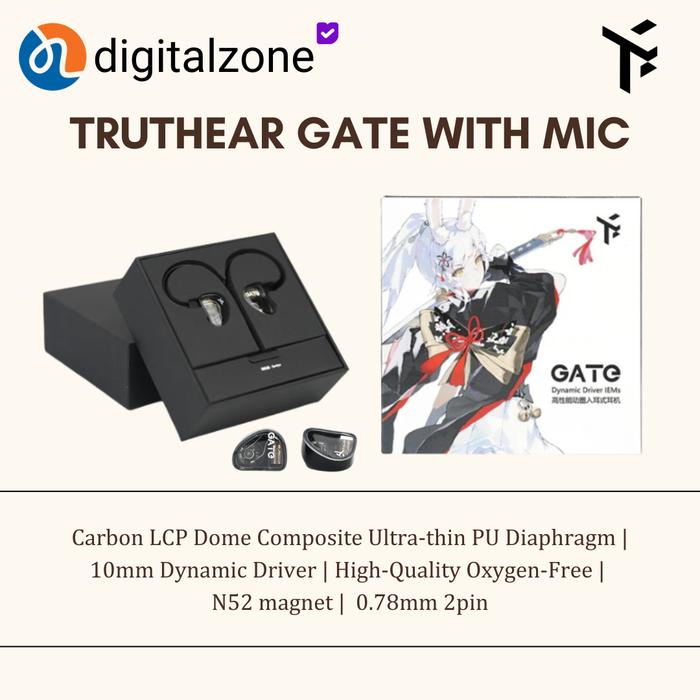 Jual AUDIO IEM TRUTHEAR GATE WITH MIC - Jakarta Pusat - Digitalzone ...