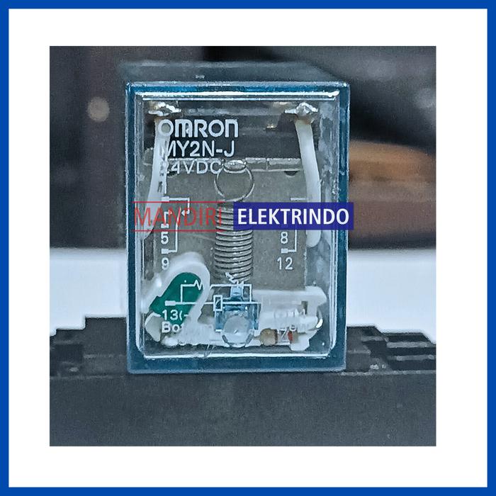 Jual OMRON RELAY MY2N-J - (24 VDC) - KAKI RELAY - Jakarta Pusat ...