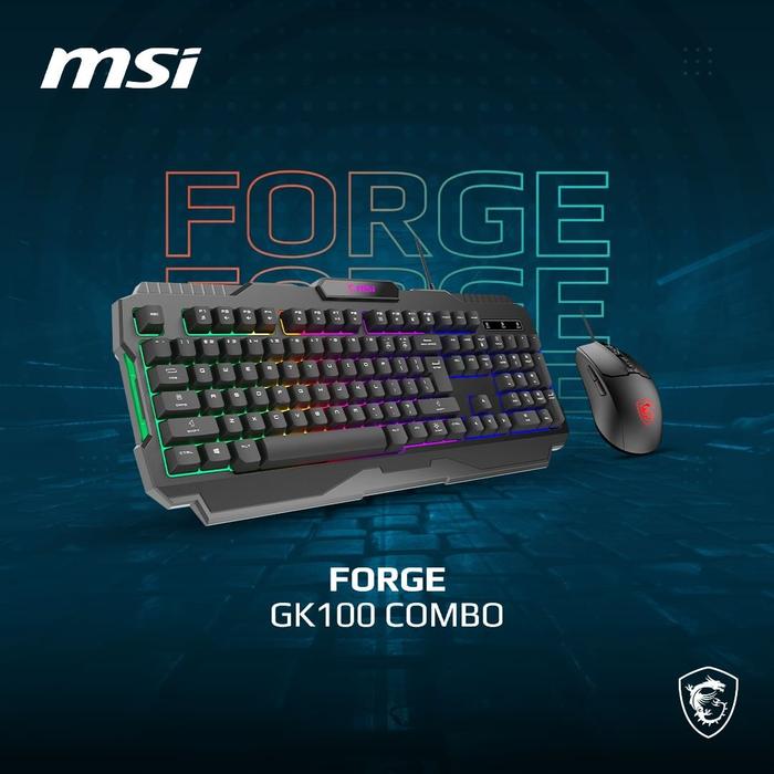 Promo Msi GK100 Keyboard Mouse Gaming Combo - Jakarta Pusat - PT ...