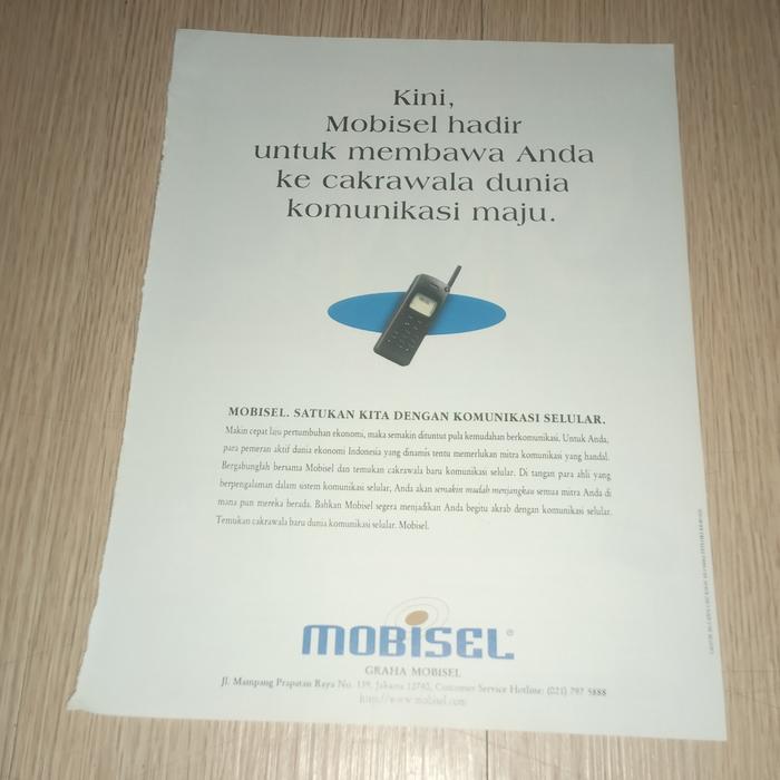 Jual Iklan cetak jadul Mobisel - Kota Bandung - Kawan DuniaMayaShop ...