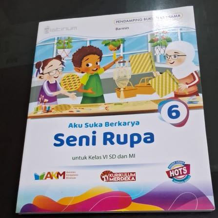 Jual buku seni rupa kelas 6 sd kurikulum merdeka - Jakarta Pusat - toko buku sam | Tokopedia