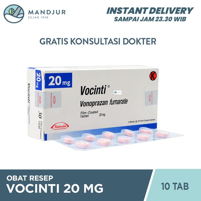 Jual Vocinti 20 mg 10 Tablet / Obat Asam Lambung & Gerd - Jakarta Pusat ...