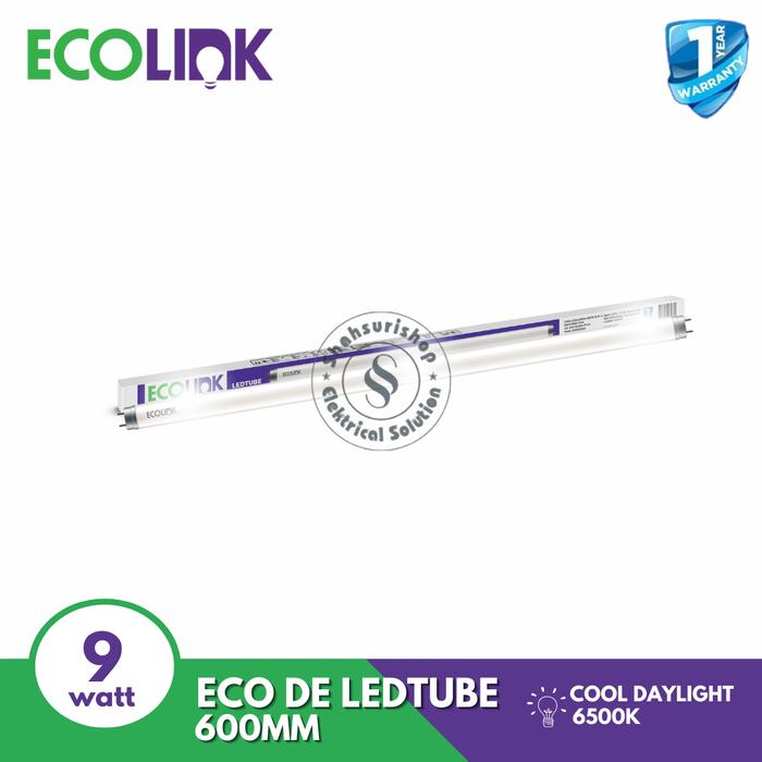 Jual ECOLINK LED TUBE LAMPU TL T8 PANJANG 600MM 9WATT & 1200MM 18WATT ...