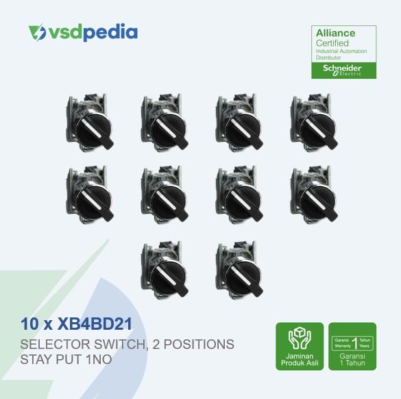Promo Schneider SELECTOR SWITCH XB4BD21 x 10 Cicil 0% 3x - Jakarta ...