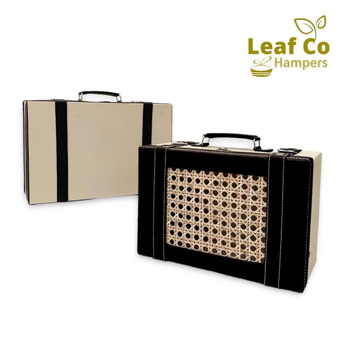 Jual Leaf Co - Tas Hard Box Koper Kotak Antik Anyaman Rotan Tempat ...
